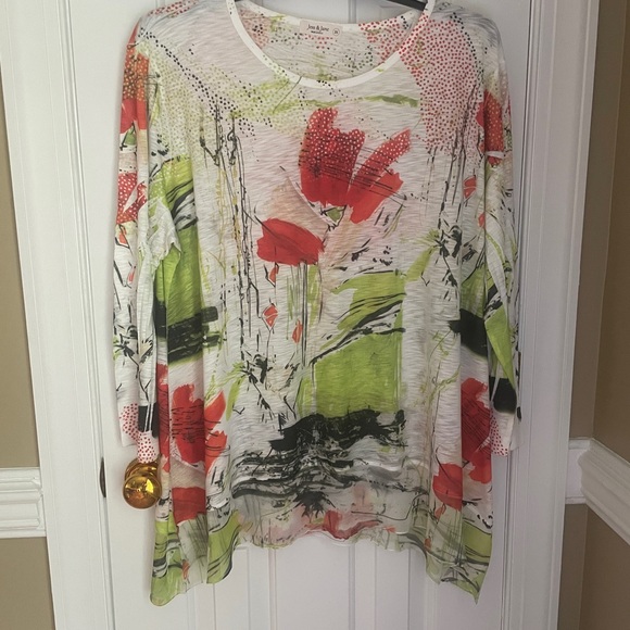 Jess & Jane | Tops | Jess Jane 2x Tunic Top | Poshmark